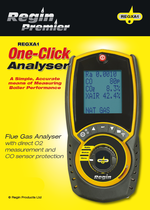 REGIN ONE-CLICK RATIO ANALYSER - Regin Products Ltd