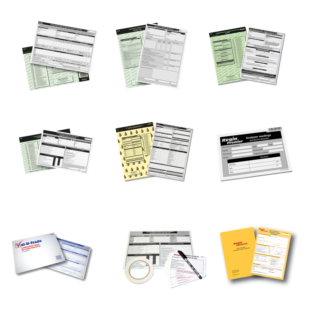 Report Pads - Regin Products Ltd